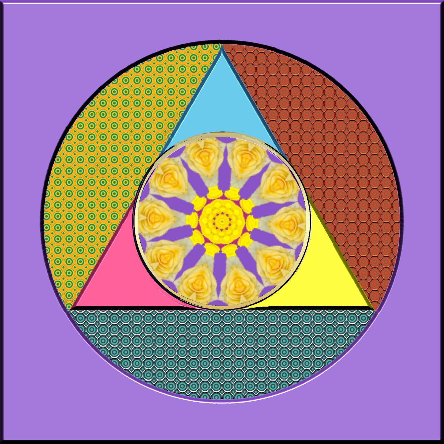 Solve CIRCLE, TRIANGLE, CIRCLE jigsaw puzzle online with 225 pieces