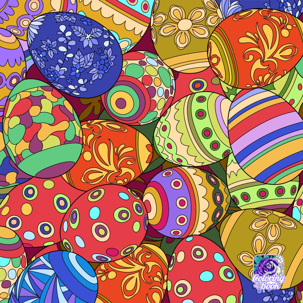 Solve Easter Eggs! jigsaw puzzle online with 169 pieces