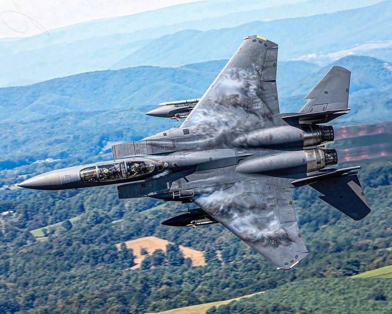 Jigsaw Puzzle F 15e In The Mach Loop 120 Pieces Jigidi