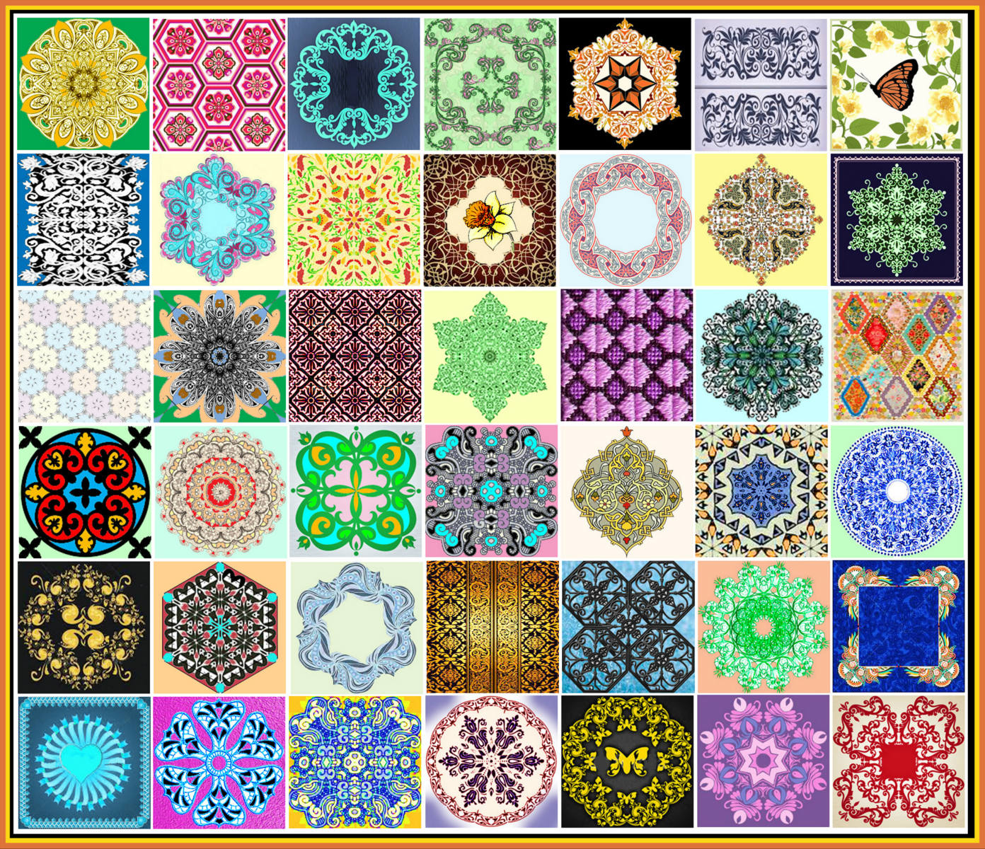 Solve 360 - geometric jigsaw puzzle online with 460 pieces