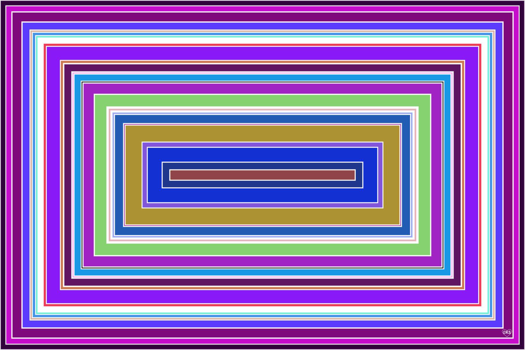 Solve Concentric Rectangles!! ~ H jigsaw puzzle online with 600 pieces