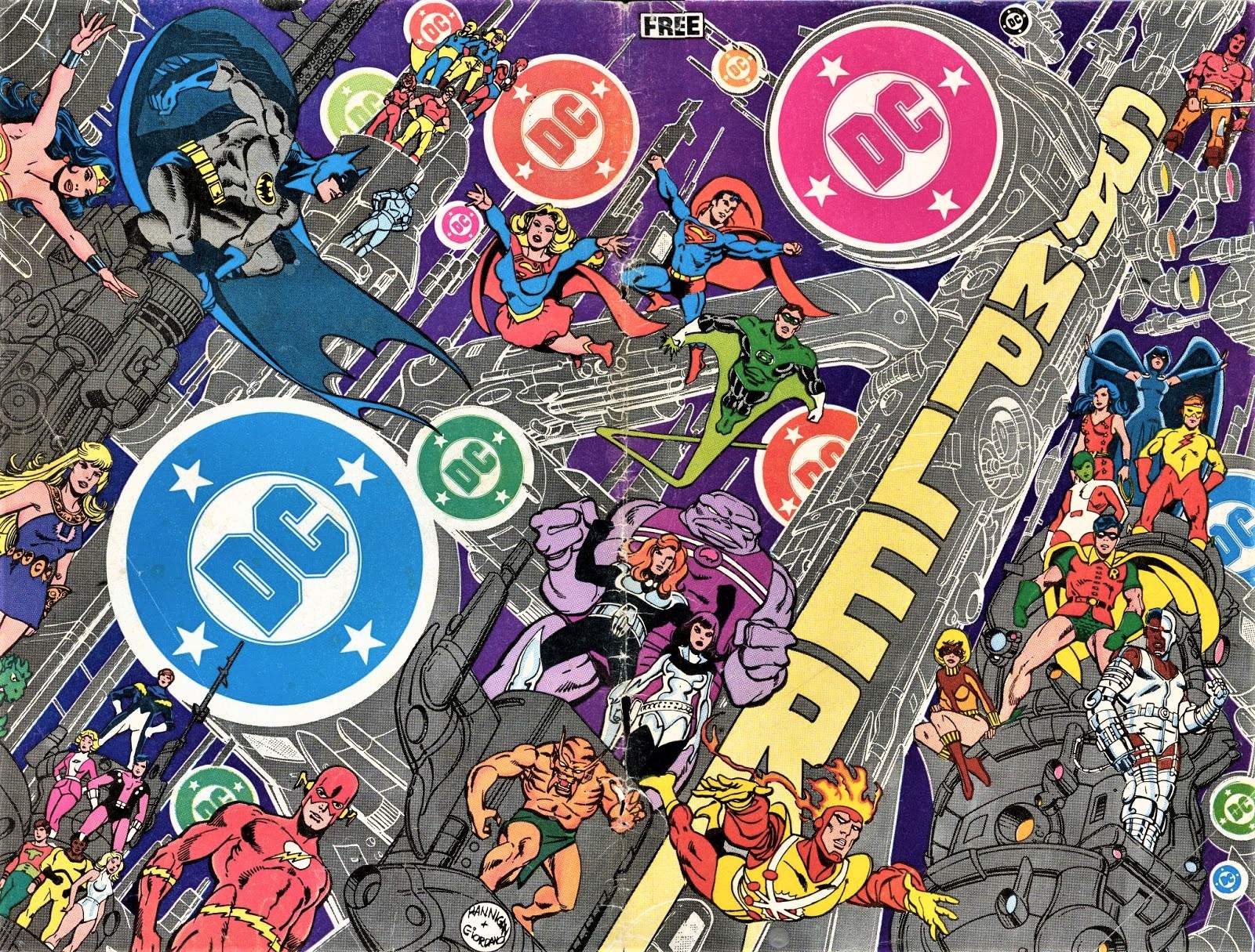 Solve The DC Comics Universe jigsaw puzzle online with 500 pieces