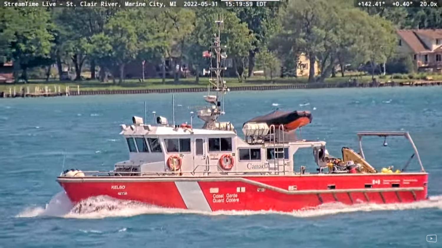 Solve CCGS Kelso (CA) - Scientific Research Vessel - Marine City, MI ...
