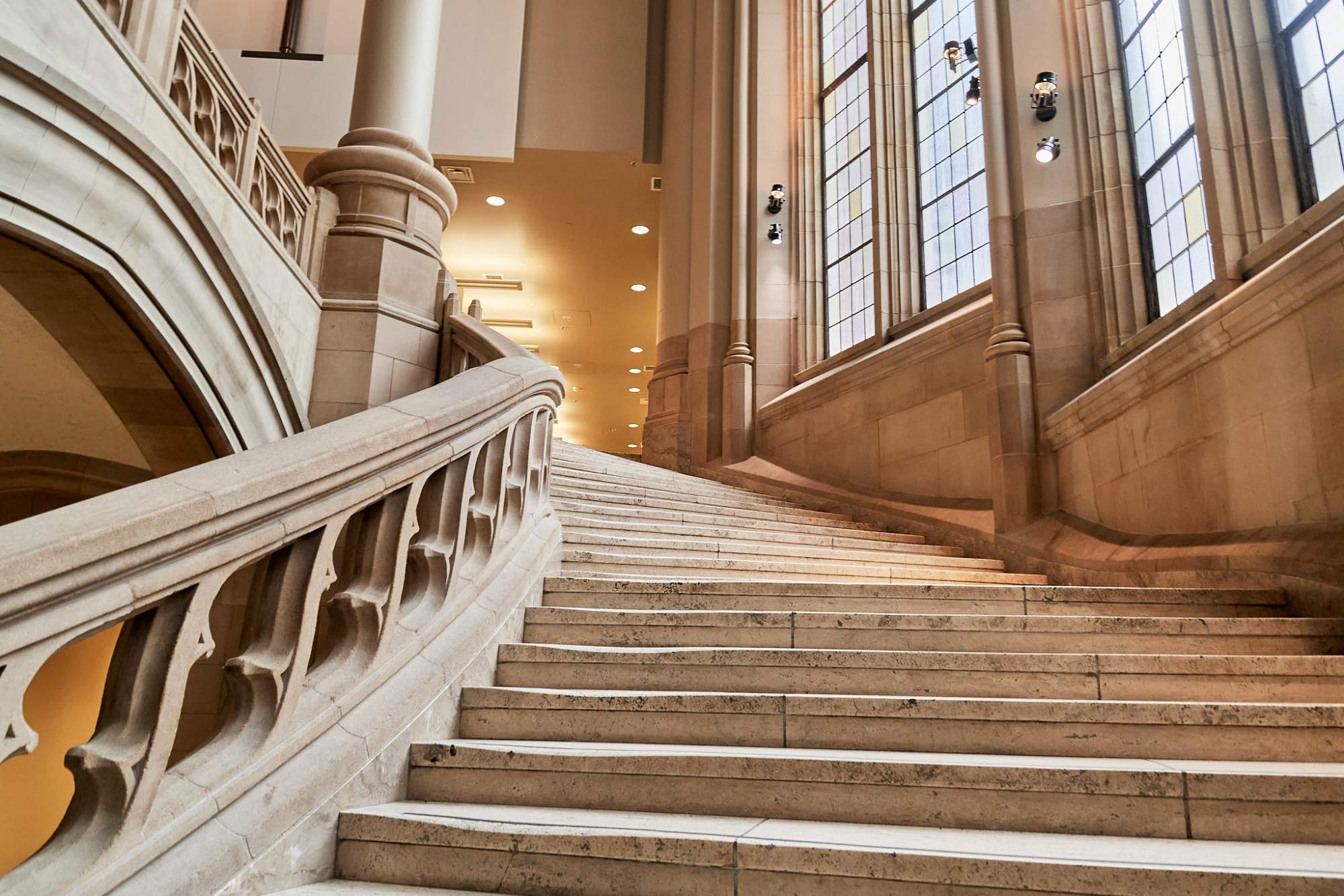 Solve Suzzallo and Allen Libraries Staircase jigsaw puzzle online with ...