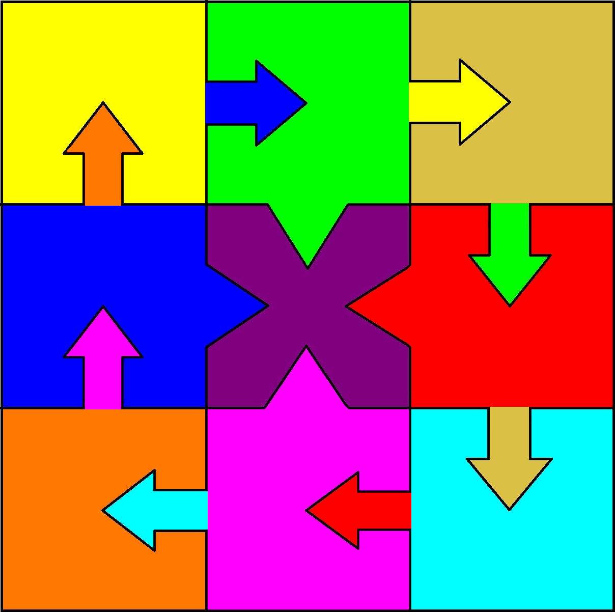 Solve free ways jigsaw puzzle online with 121 pieces