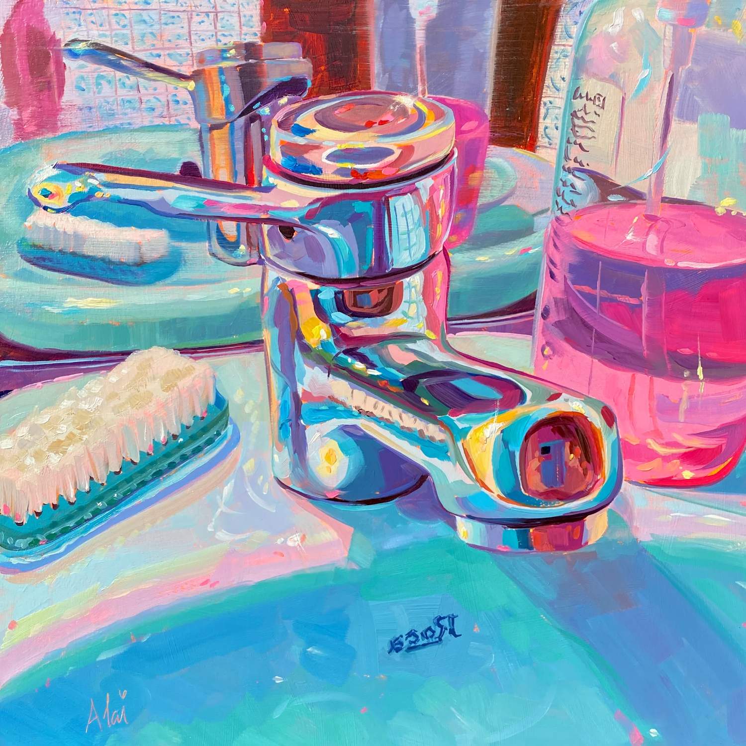 solve-bath-tap-iv-by-alaiganuza-jigsaw-puzzle-online-with-289-pieces