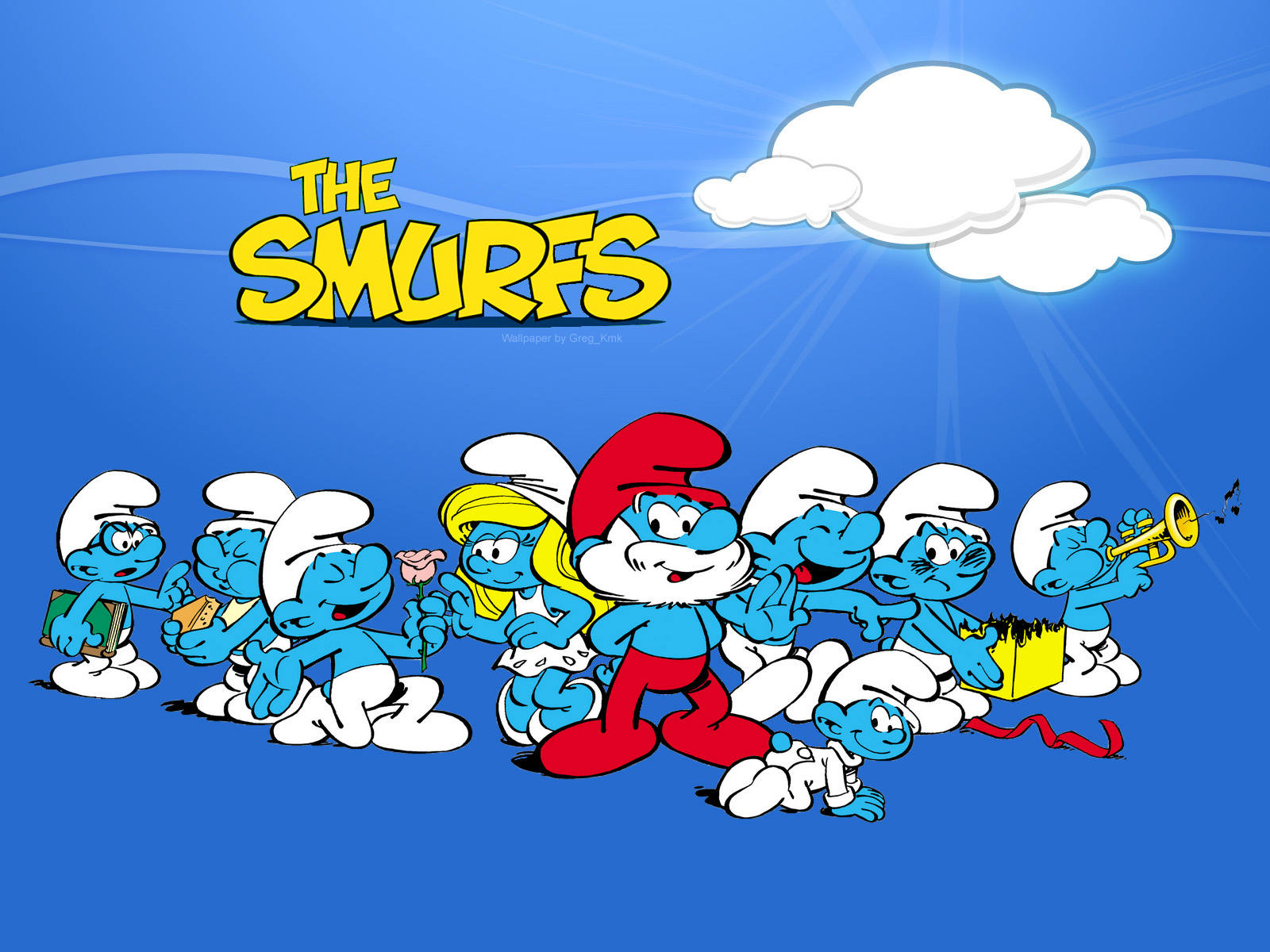 Solve smurfs jigsaw puzzle online with 540 pieces