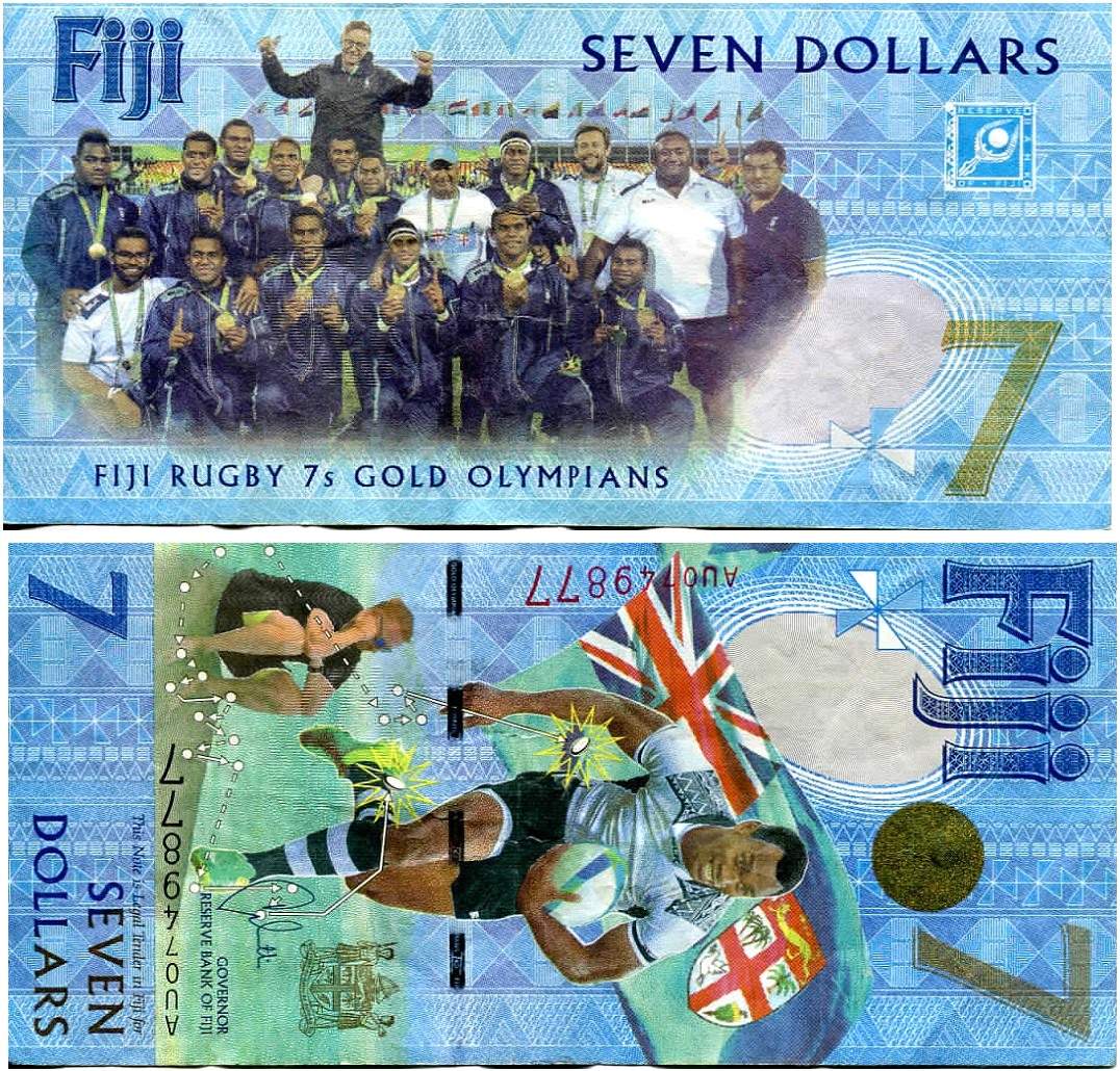 Solve 7 dollar note jigsaw puzzle online with 182 pieces