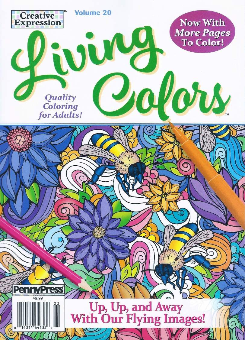 Solve Living Colors Coloring Book jigsaw puzzle online with 24 pieces
