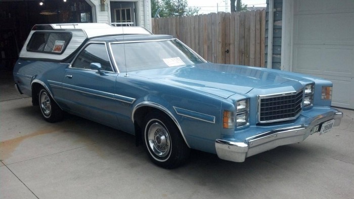 Solve 1979 Ford Ranchero 500 with topper jigsaw puzzle online with 66 ...