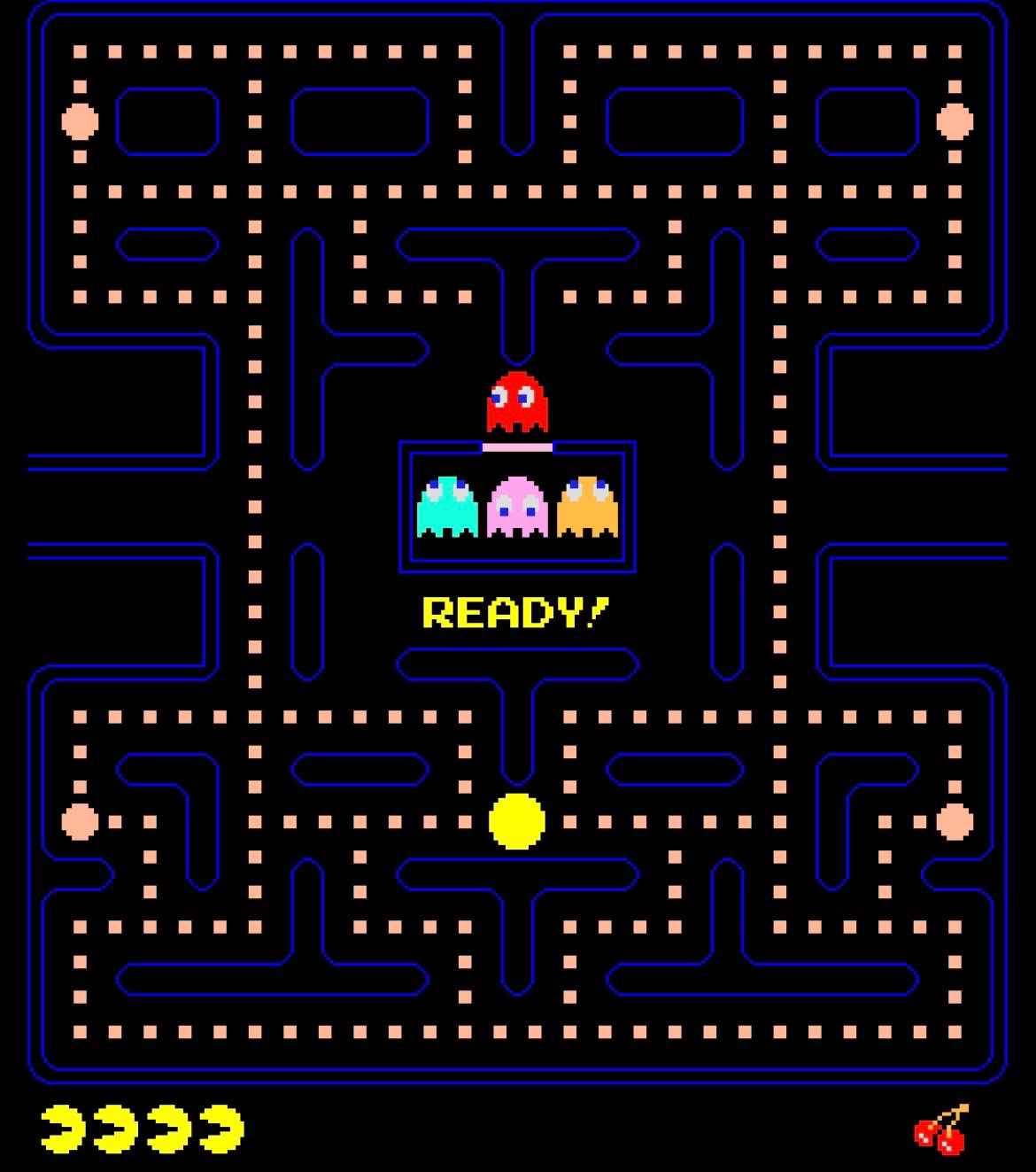 Solve PAC-MAN jigsaw puzzle online with 440 pieces