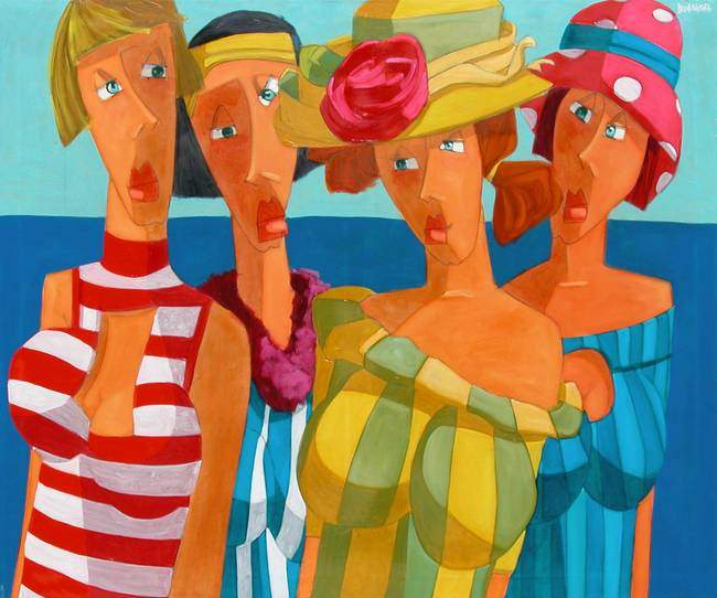 Solve Lucio Diodati Art - 'Stunning' jigsaw puzzle online with 99 pieces