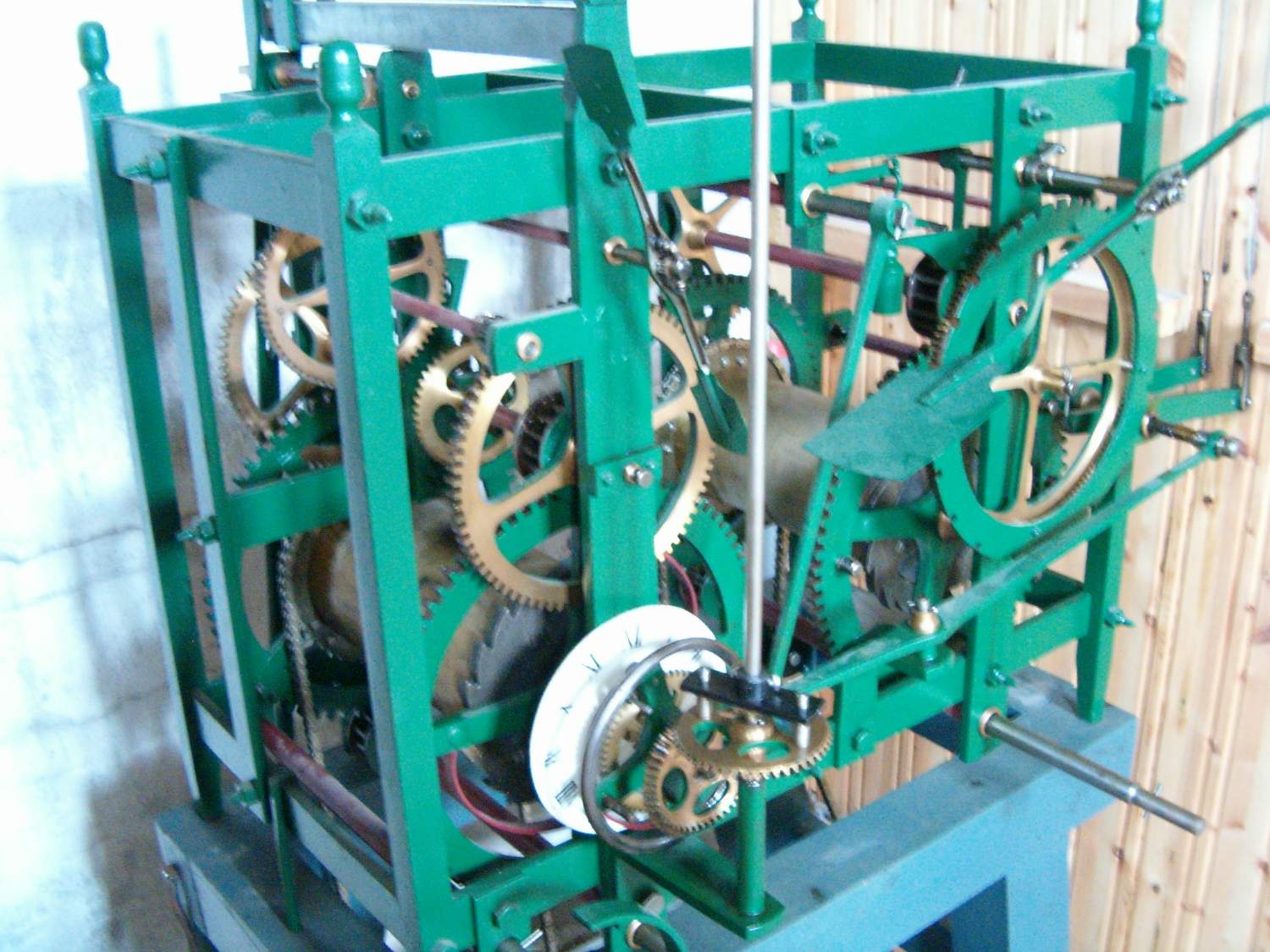 Solve Church turret clock movement jigsaw puzzle online with 108 pieces