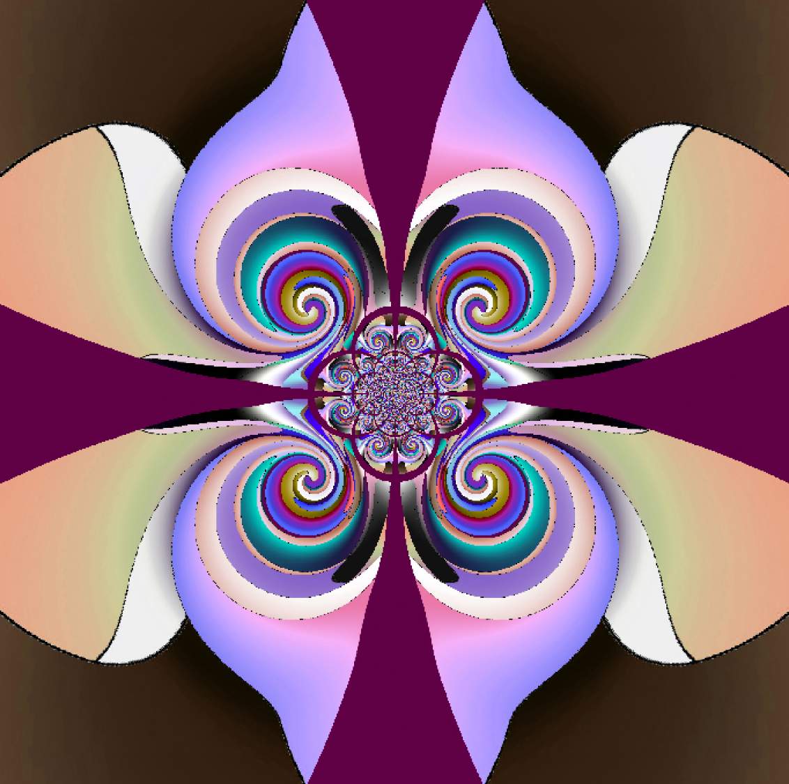 Solve random lines vortex jigsaw puzzle online with 81 pieces