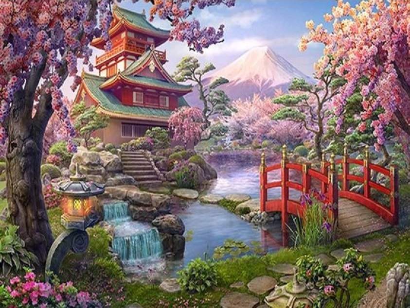 Solve Mt. Fuji jigsaw puzzle online with 80 pieces