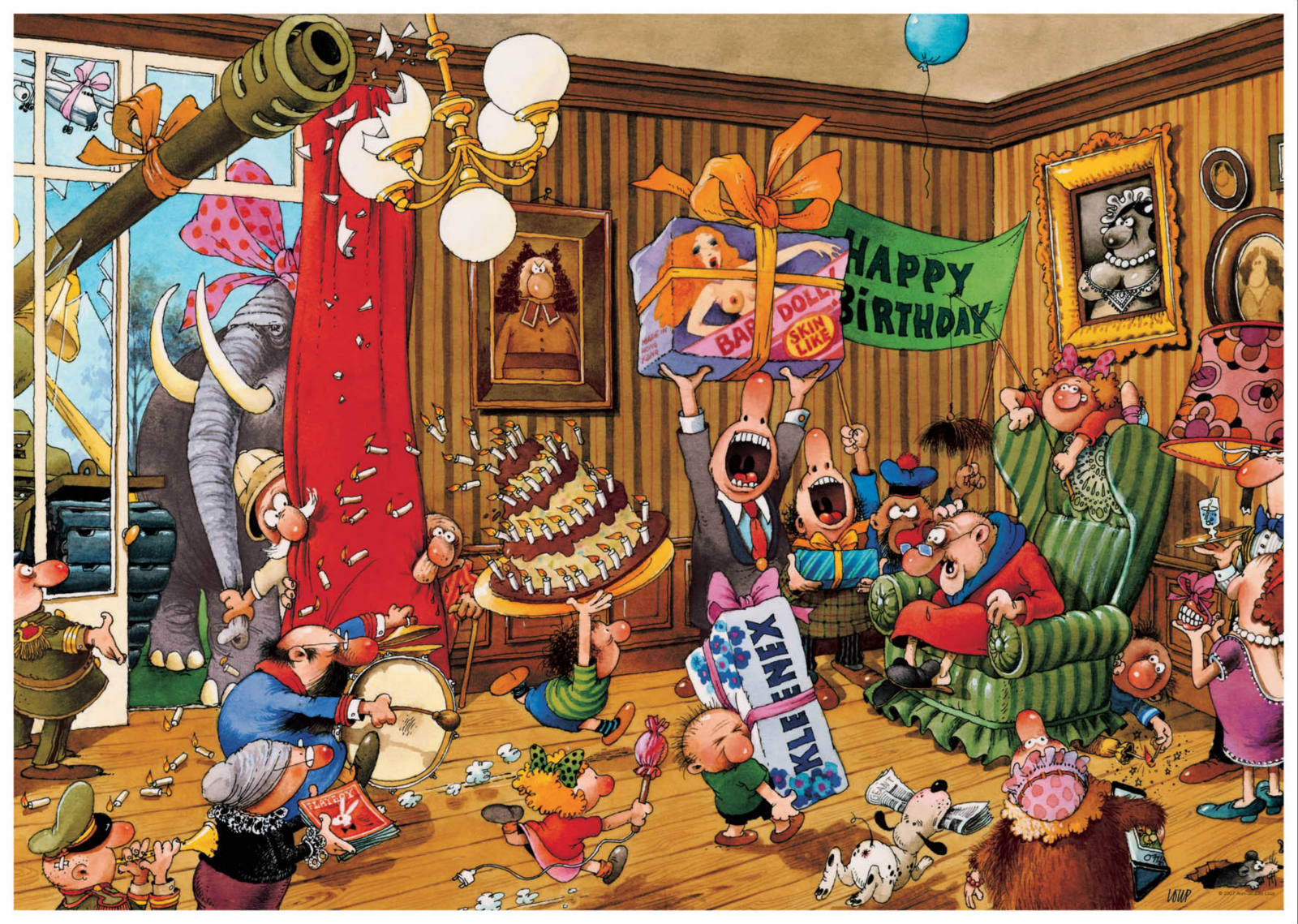 Solve Birthday Celebration jigsaw puzzle online with 315 pieces