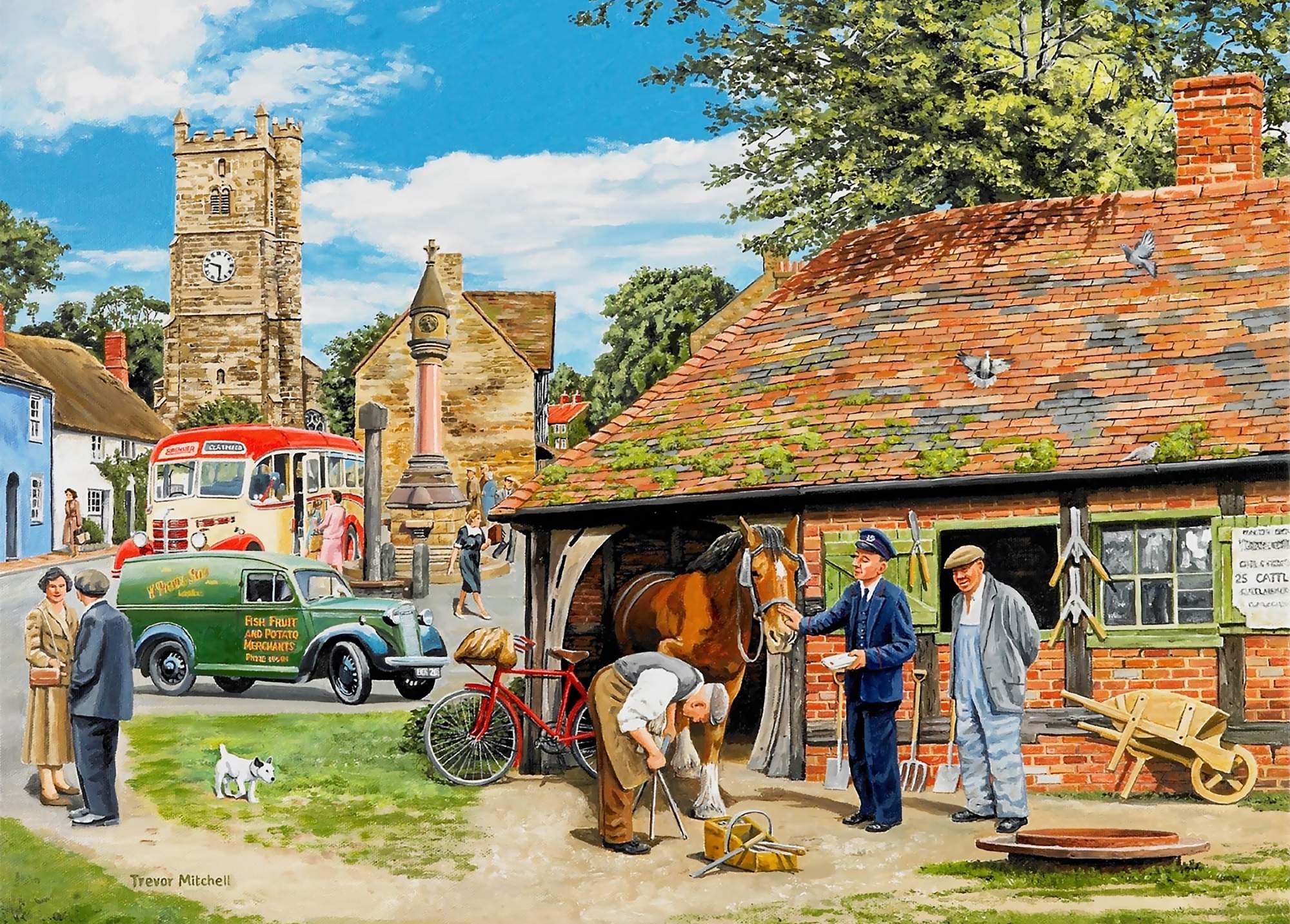 Solve Letters for the Blacksmith jigsaw puzzle online with 352 pieces