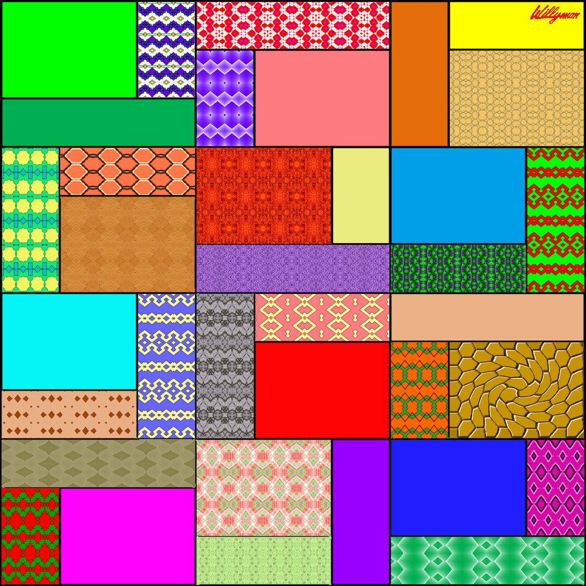 Solve rectangles jigsaw puzzle online with 400 pieces