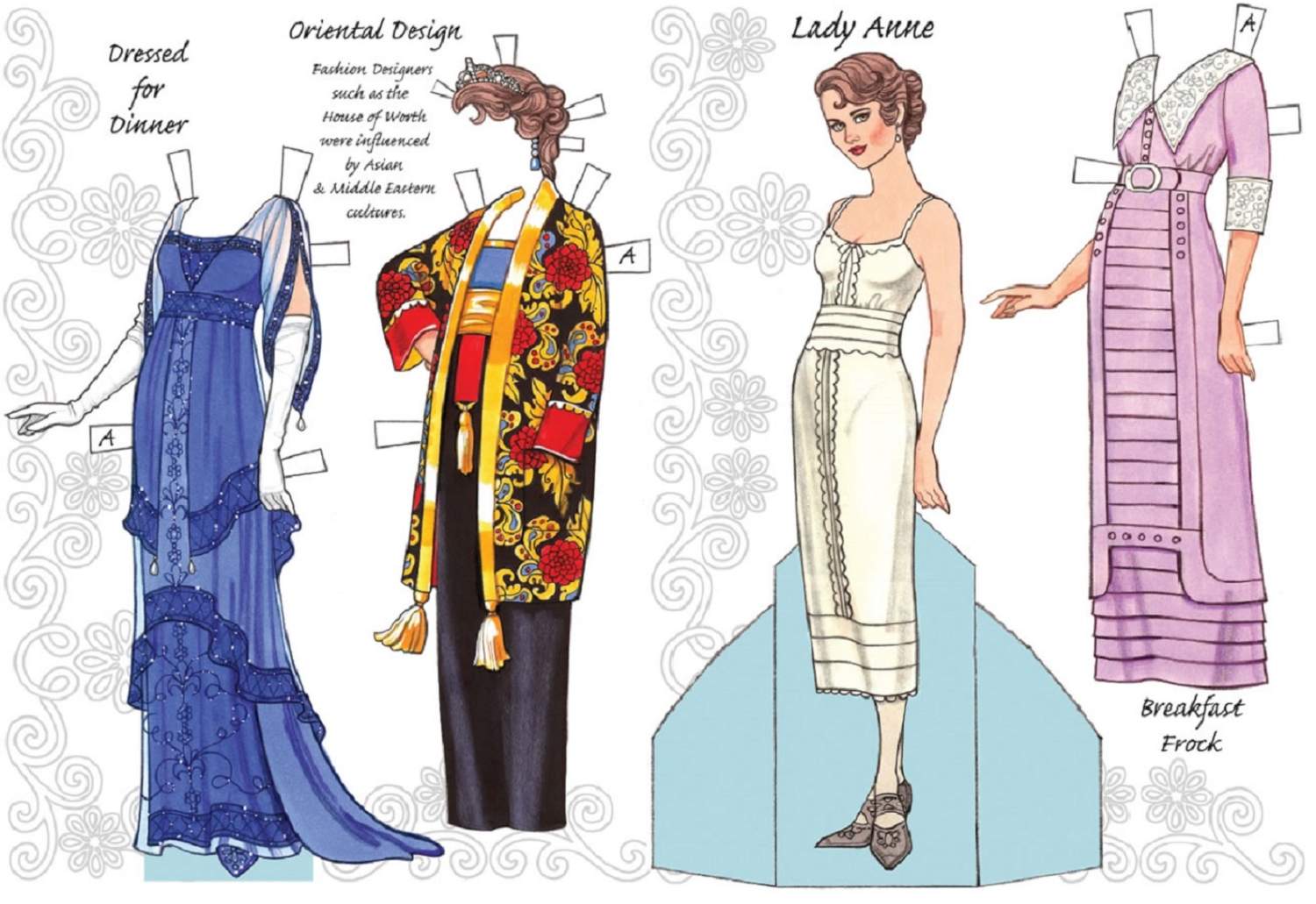 Solve Paper Doll ~ Lady Anne jigsaw puzzle online with 70 pieces