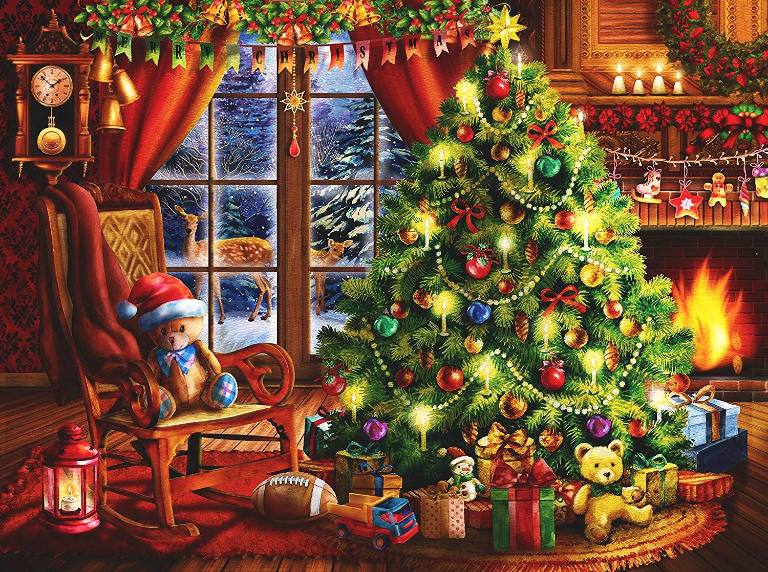Jigsaw Puzzle | Christmas Tree | 475 pieces | Jigidi