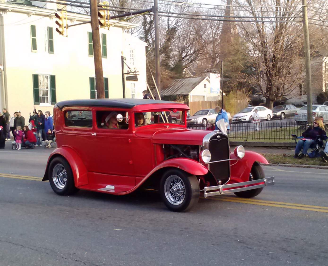 Jigsaw Puzzle | Red hot rod | 80 pieces | Jigidi