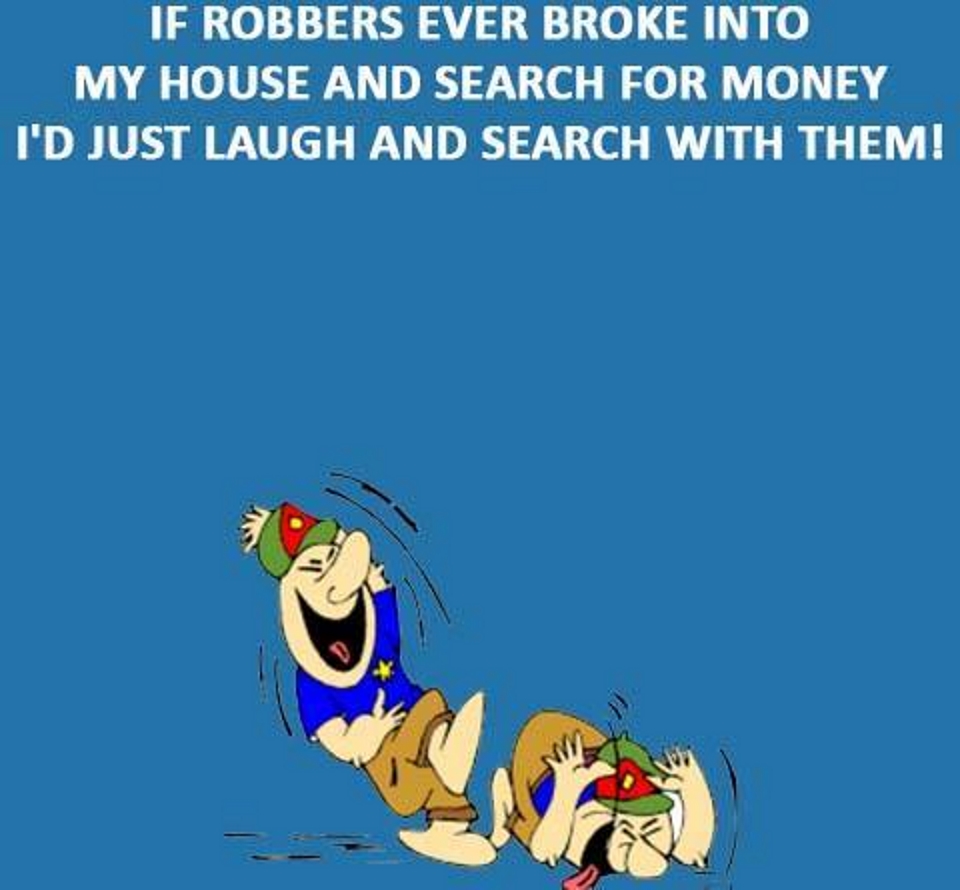 Solve I'd laugh and laugh . . . jigsaw puzzle online with 240 pieces