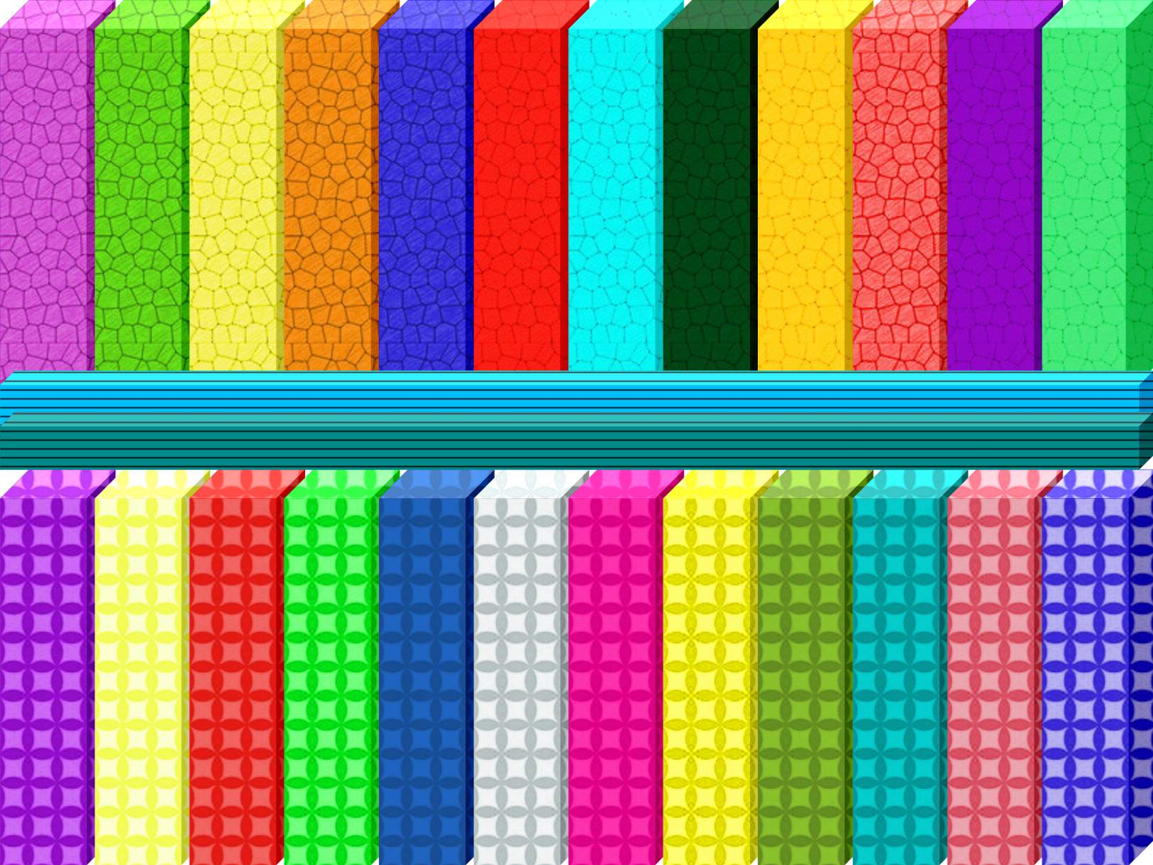 Solve colorful blocks jigsaw puzzle online with 130 pieces