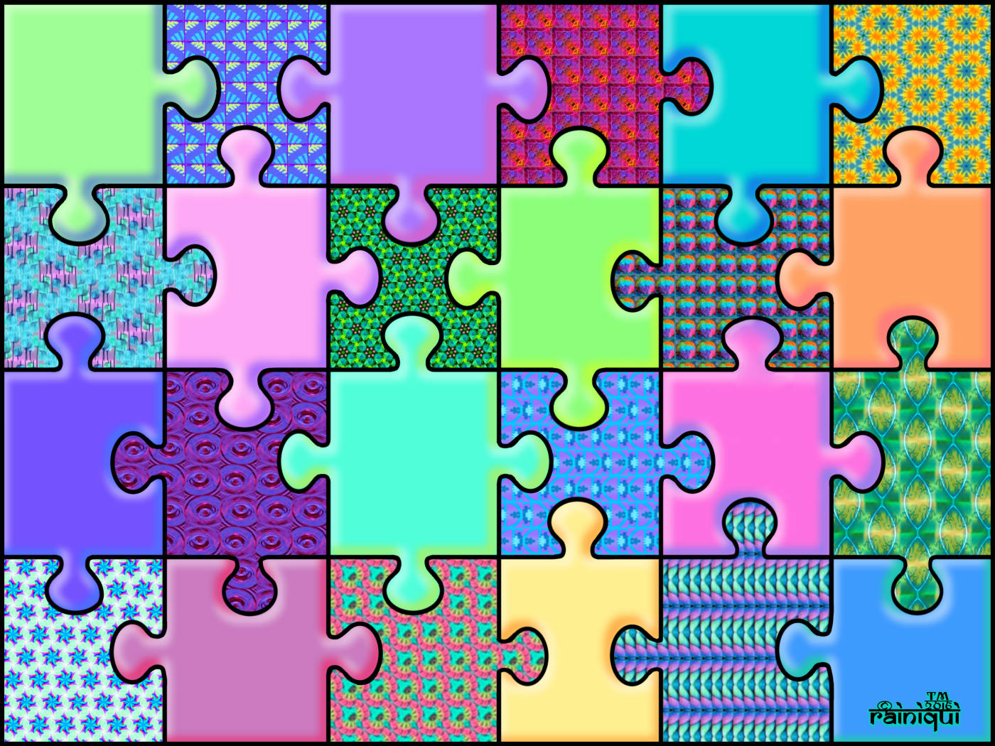 Solve Pastel Puffies jigsaw puzzle online with 154 pieces