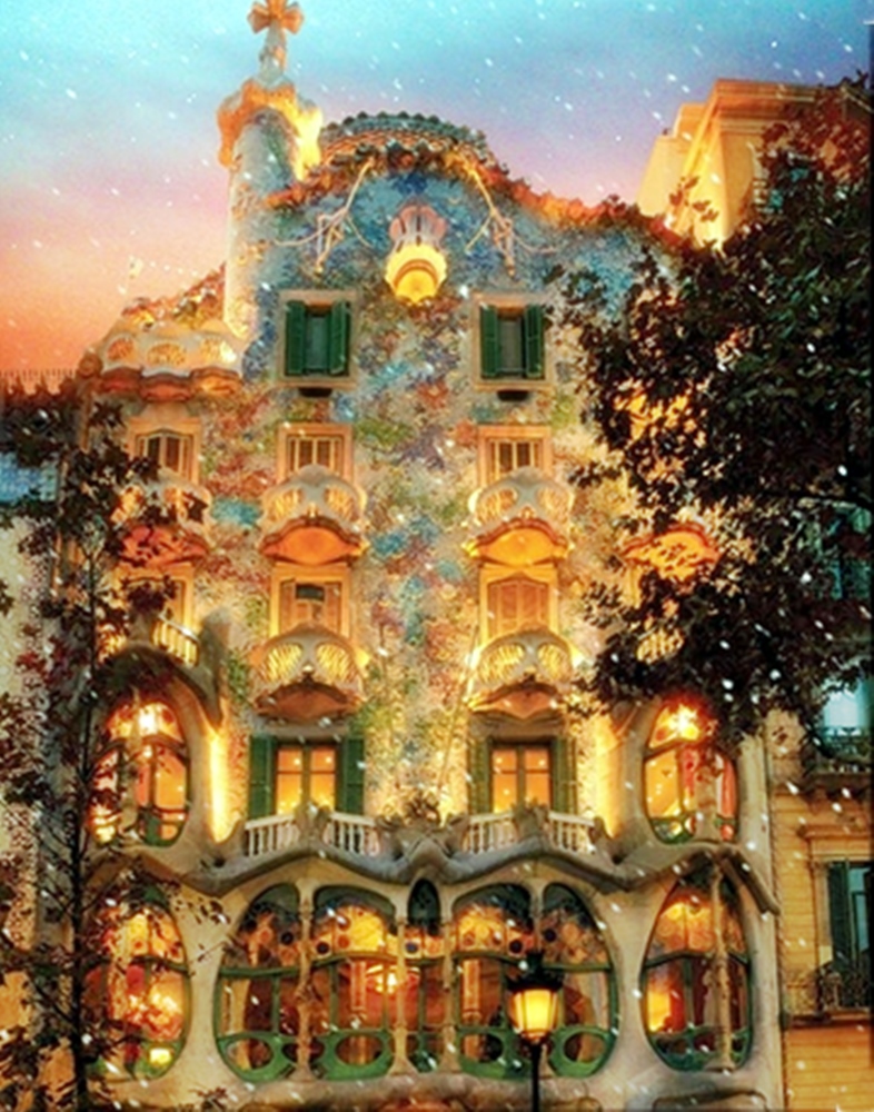 Solve Casa Batllo, Barcelona designed by antoni gaudi jigsaw puzzle ...