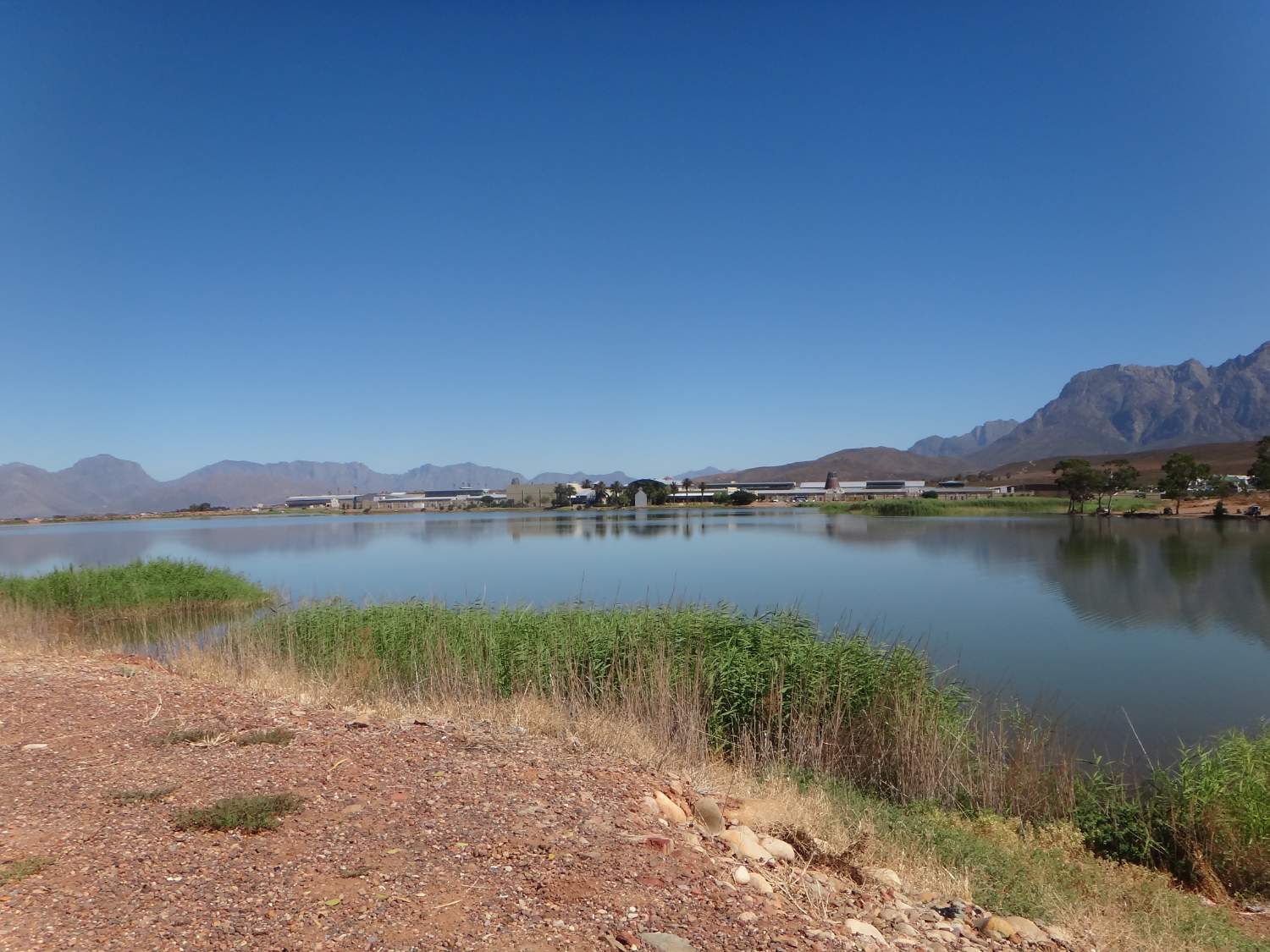 Solve Worcester Dam. Western Province. South Africa. jigsaw puzzle ...