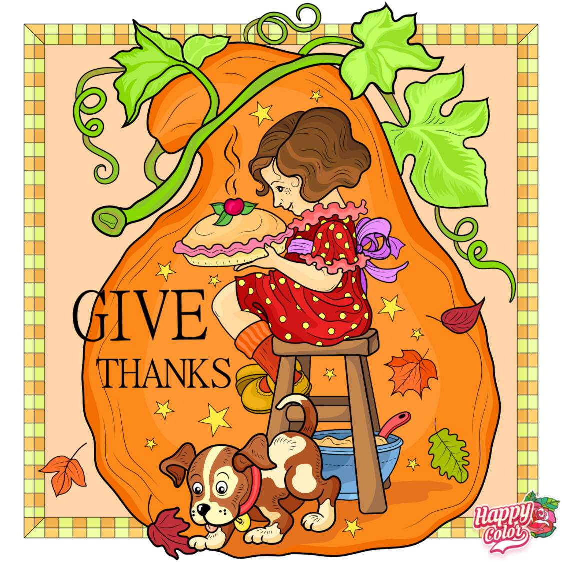 Solve Give Thanks jigsaw puzzle online with 64 pieces