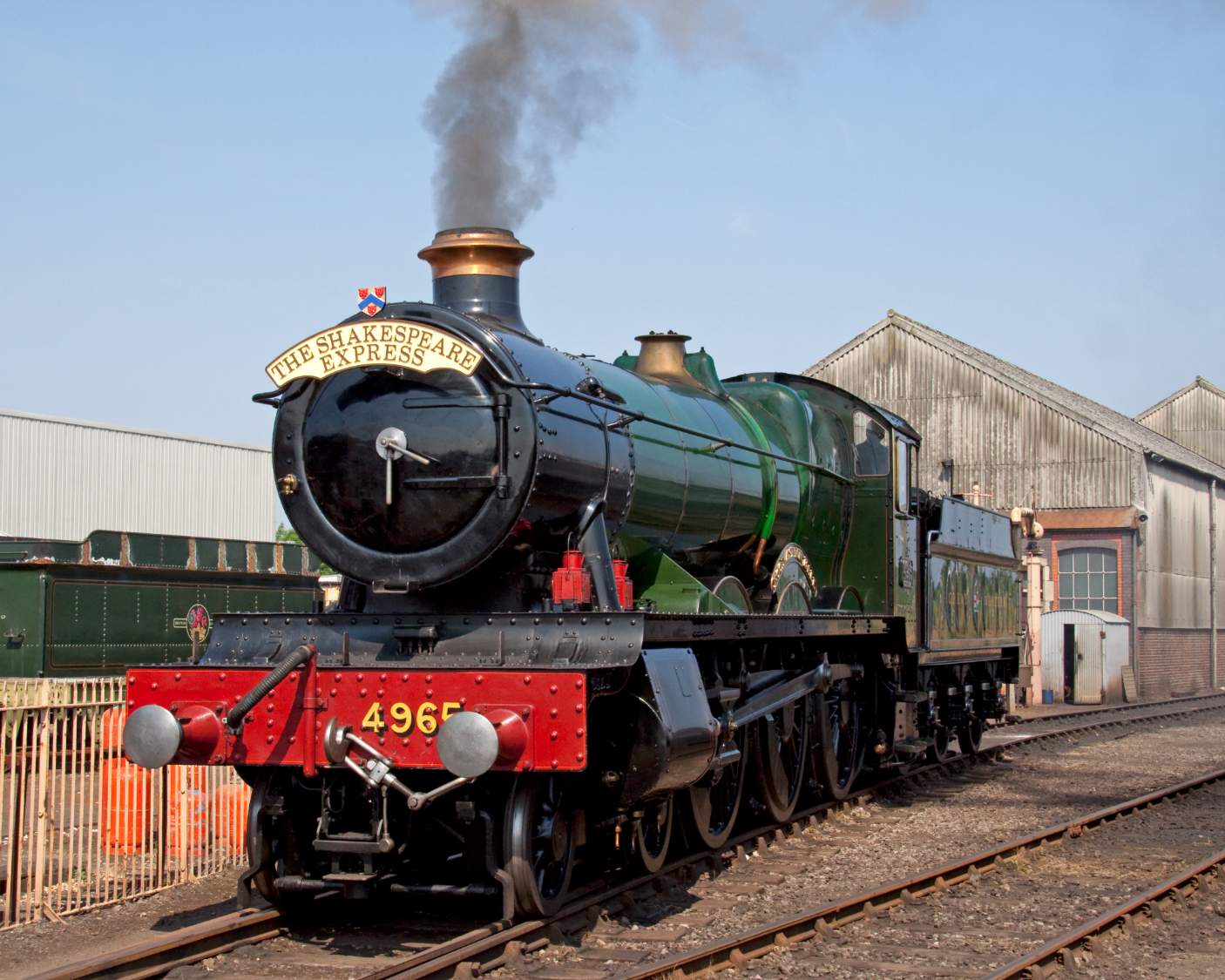 Solve GWR Hall Class 4-6-0 4965 Rood Ashton Hall. jigsaw puzzle online ...