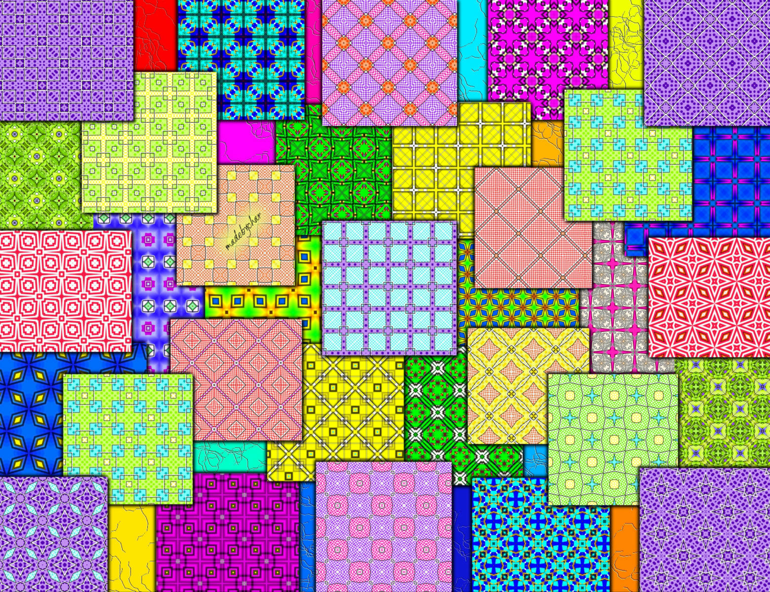 Solve A Plethora of Patterns... jigsaw puzzle online with 520 pieces