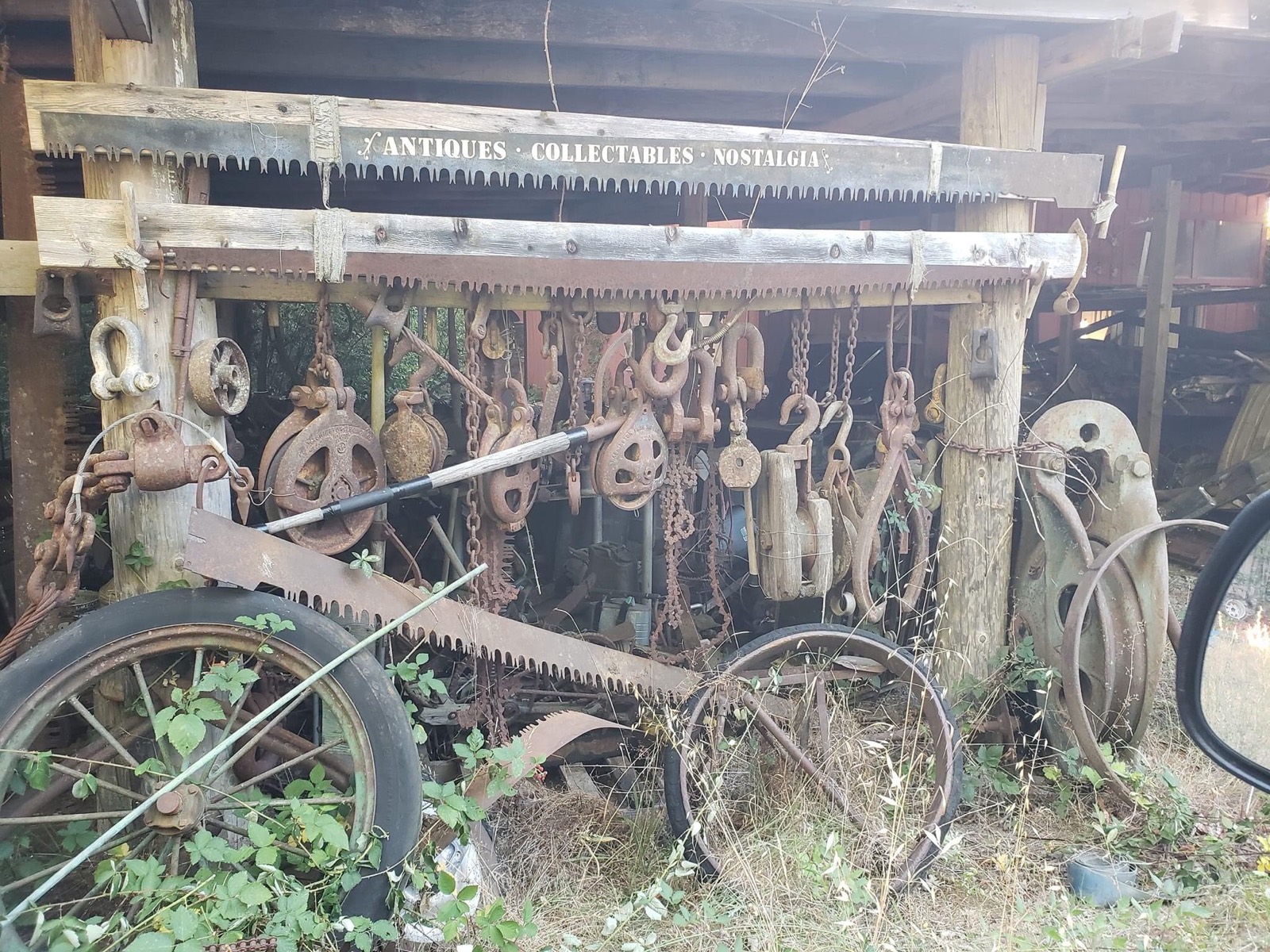 Solve Antique Logging Equipment jigsaw puzzle online with 192 pieces