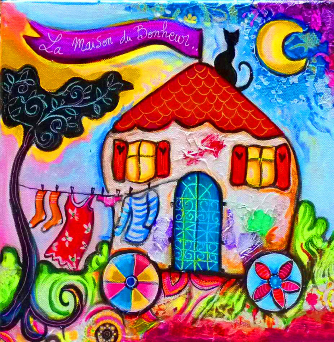 Solve Life on Wheels jigsaw puzzle online with 361 pieces