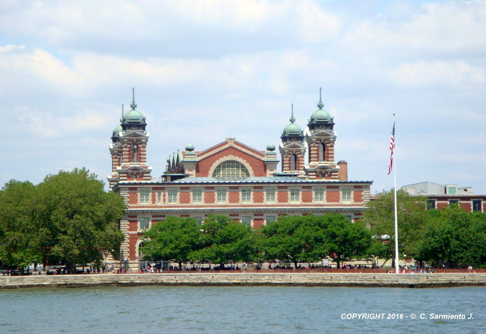 Jigsaw Puzzle | USA. - Ellis Island – The Main Building | 408 pieces ...