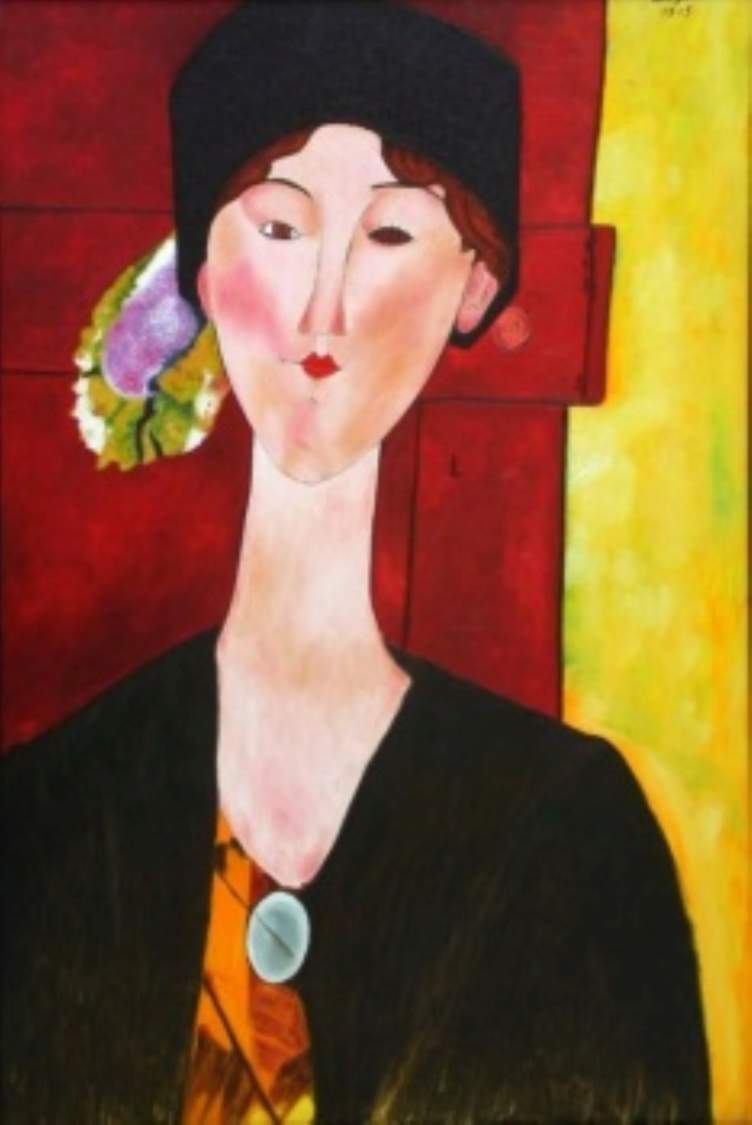 Solve Beatrice Hastings ~ Amedeo Modigliani (Italian, 1884-1920) jigsaw ...