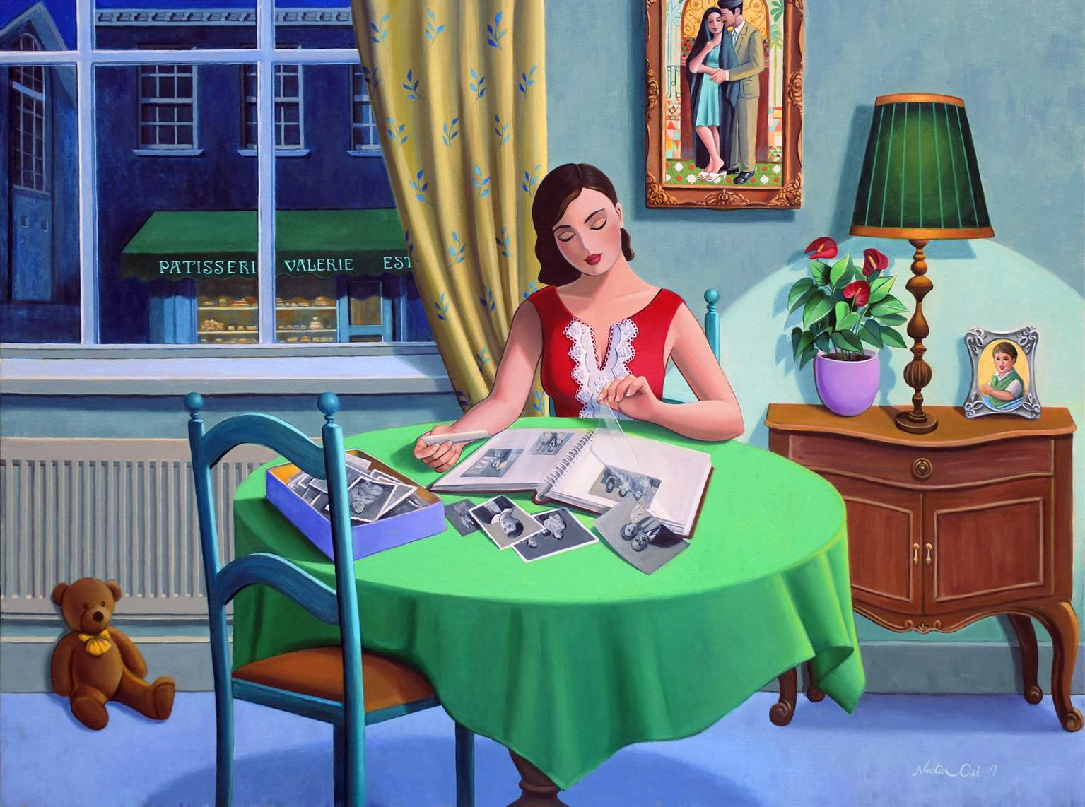 Solve Artist Nadia Osi jigsaw puzzle online with 300 pieces