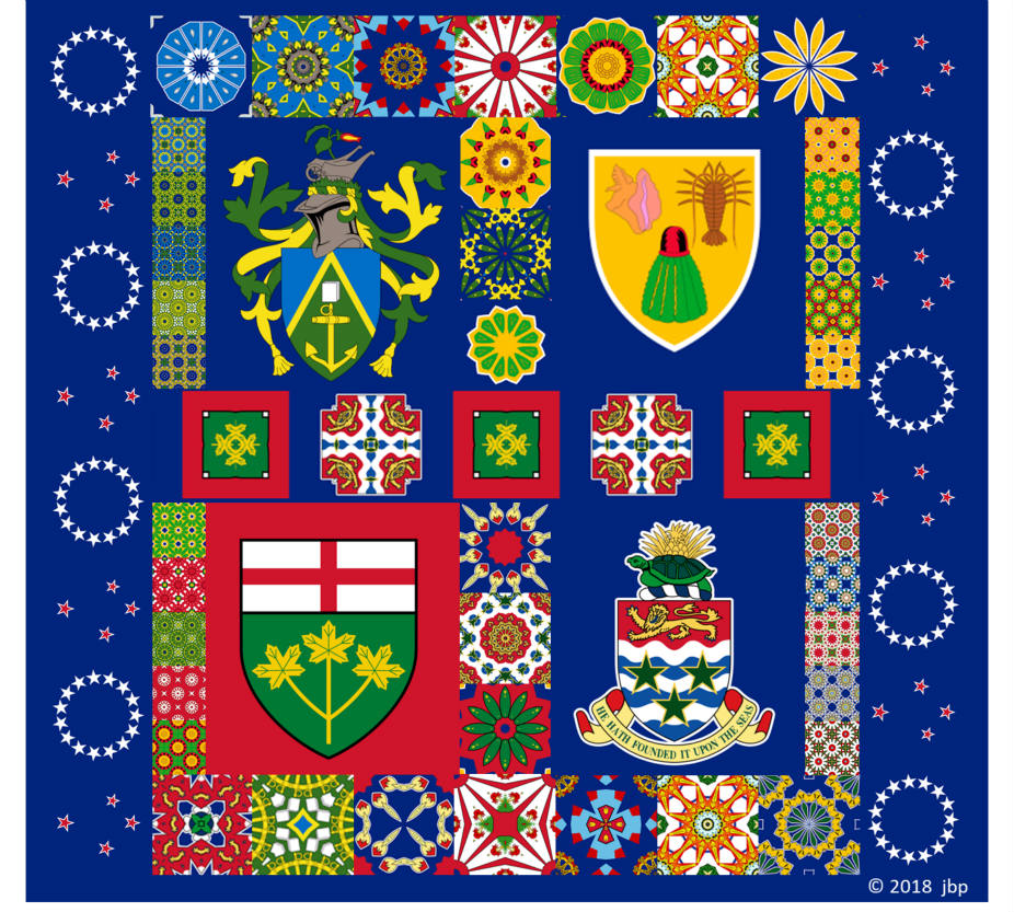 Solve 2018_45 Fun with Flags -7 jigsaw puzzle online with 30 pieces