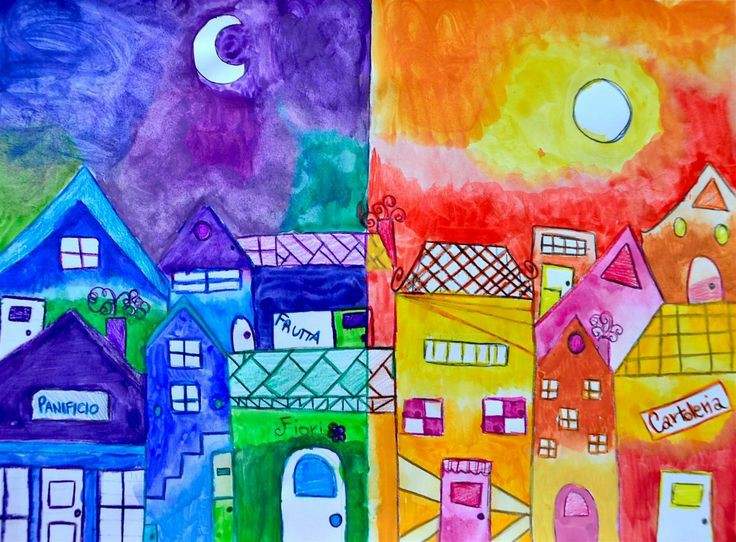 Solve NIGHT & DAY jigsaw puzzle online with 70 pieces