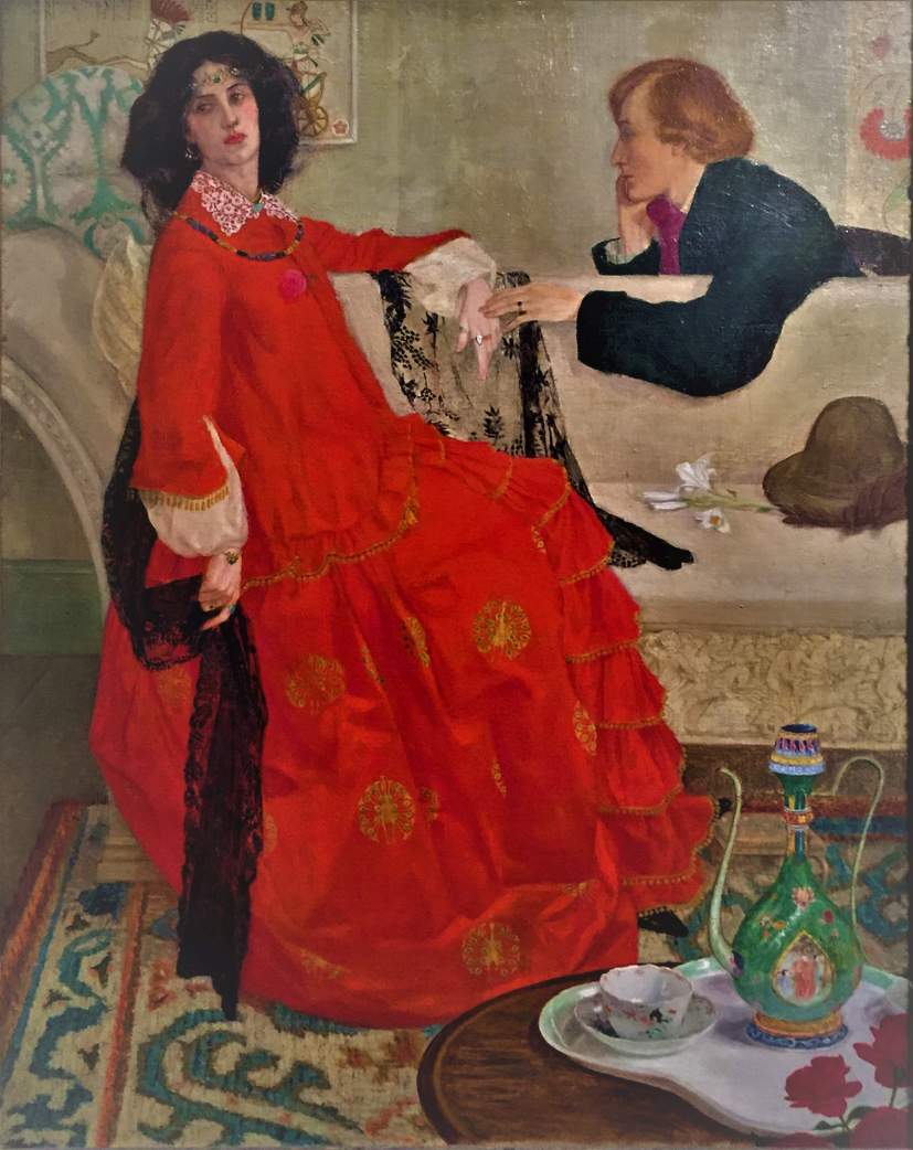 Solve Faustine ~ Maxwell Ashby Armfield (English, 1881-1972) jigsaw ...