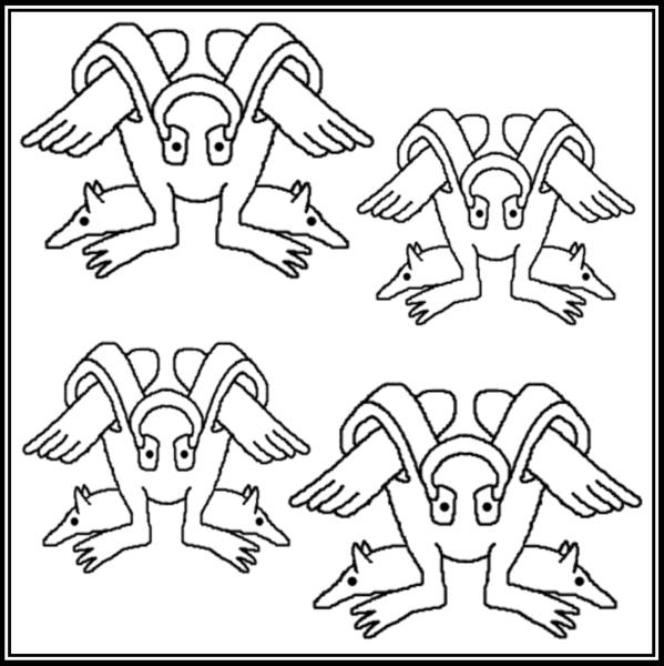 Solve eye-phones and rats jigsaw puzzle online with 9 pieces