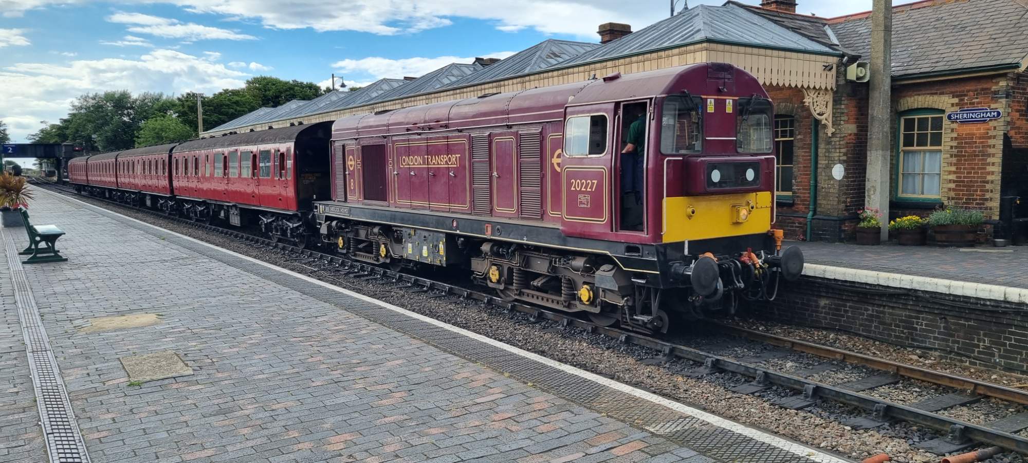 Solve North Norfolk Railway Class 20 (20227) jigsaw puzzle online with ...