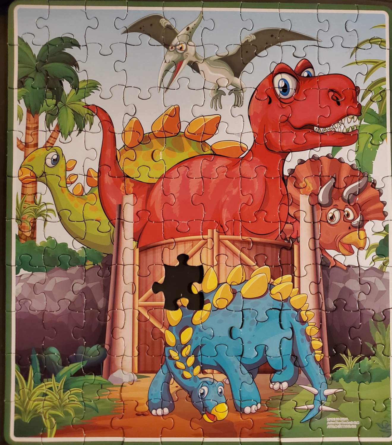 Solve Unfinished Puzzle jigsaw puzzle online with 195 pieces