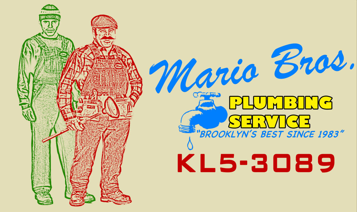Solve Mario Bros business card by happyrussia jigsaw puzzle online with ...