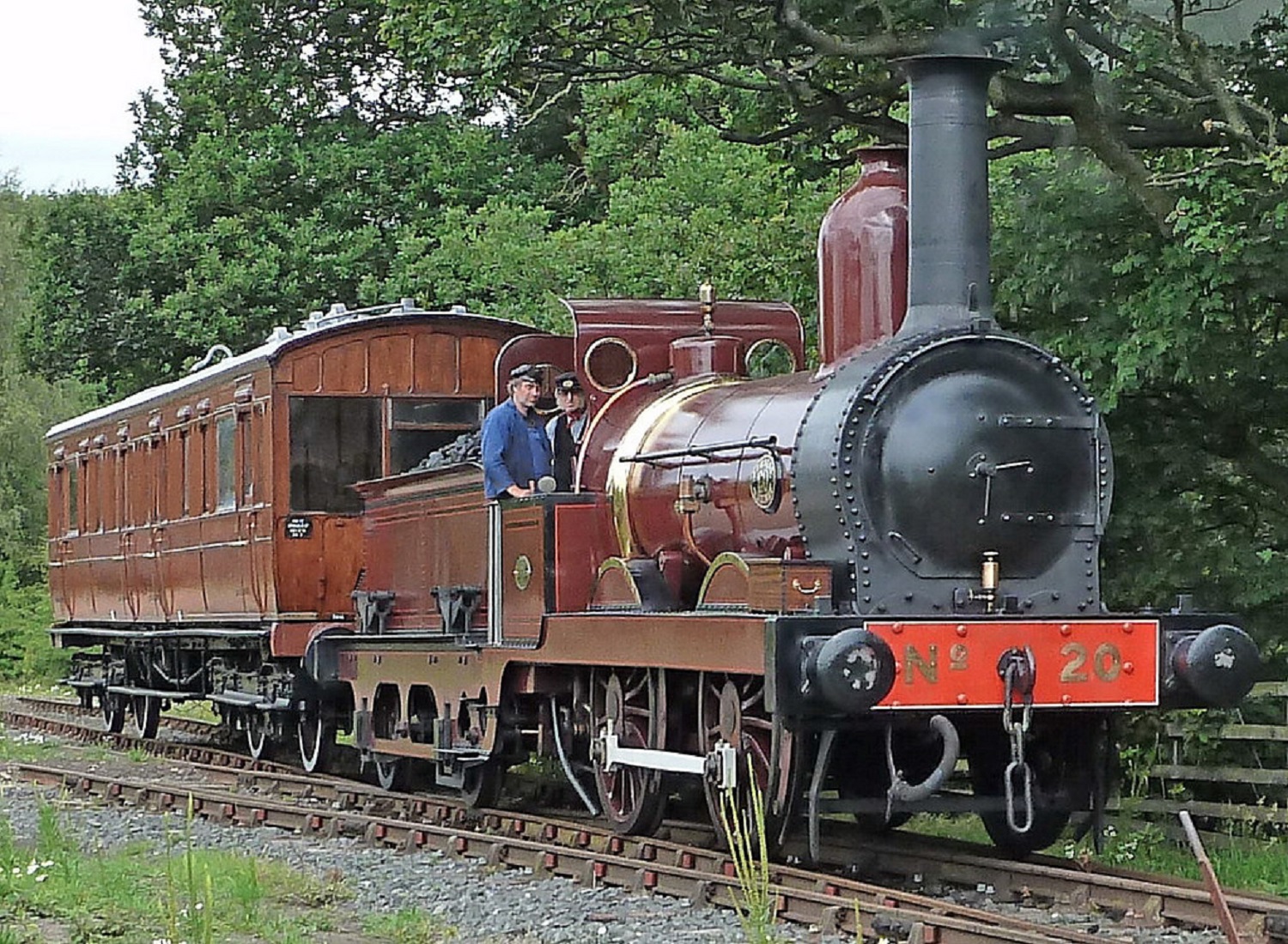 Solve Sharp Stewart Locomotive jigsaw puzzle online with 300 pieces