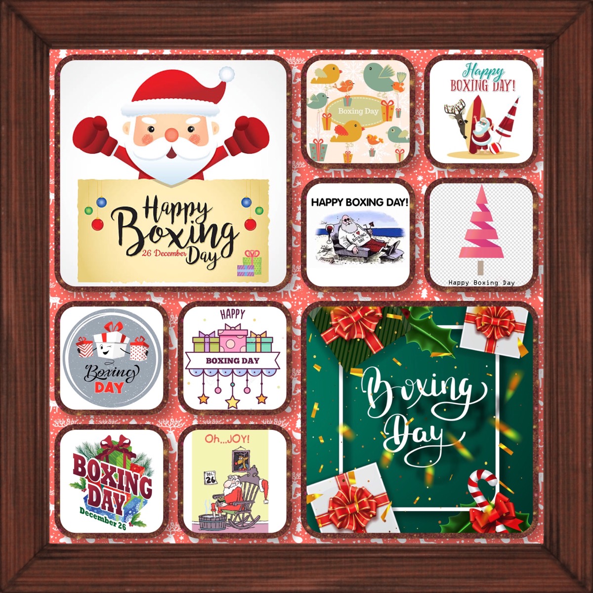 Solve Happy Boxing Day! jigsaw puzzle online with 400 pieces