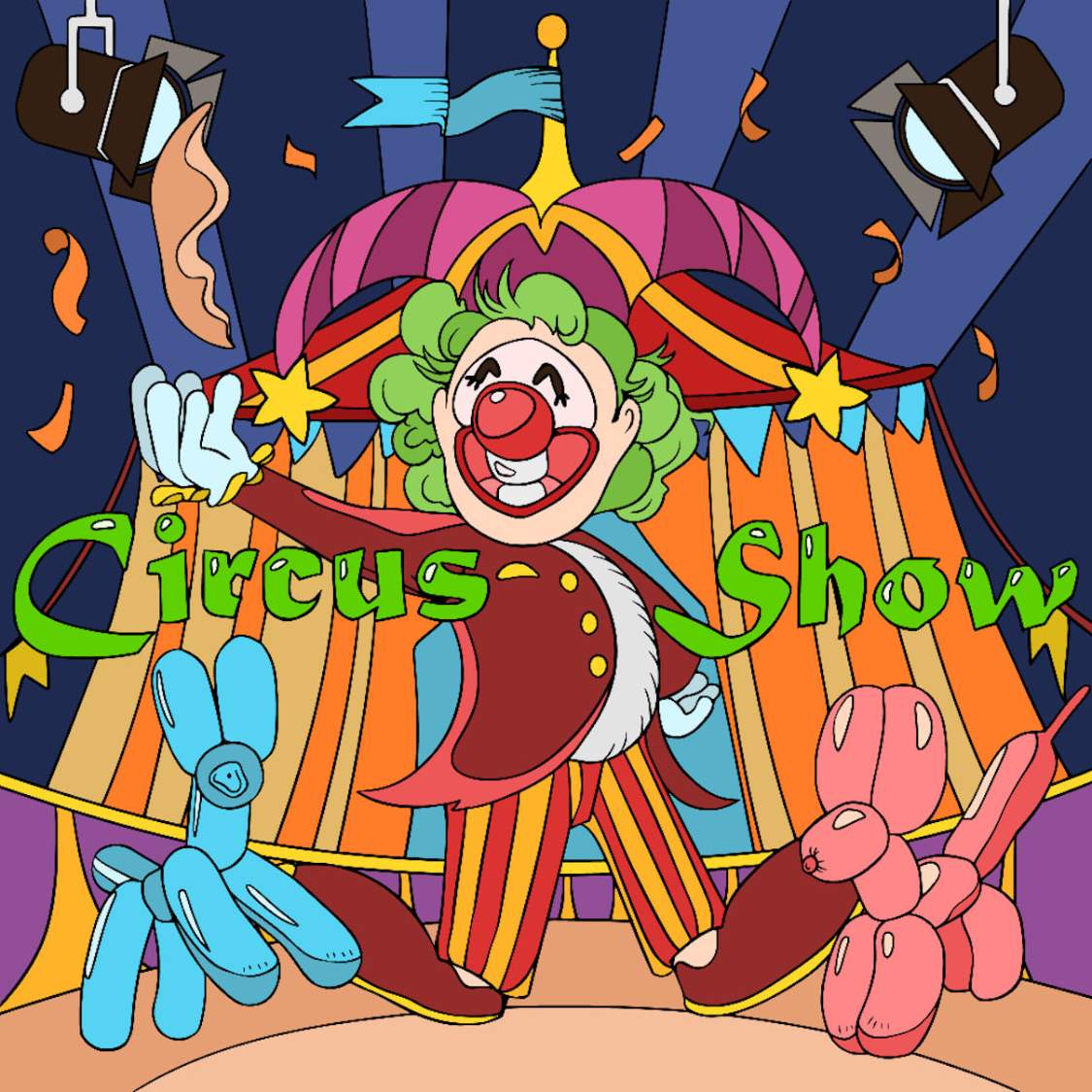 Jigsaw Puzzle | Circus Show | 64 pieces | Jigidi