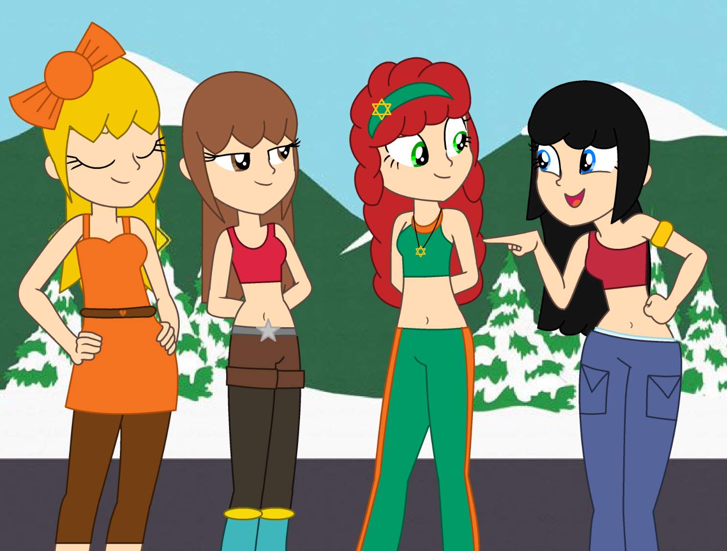 Solve My Little Pony Equestria Girls South Park Gender Bender jigsaw ...