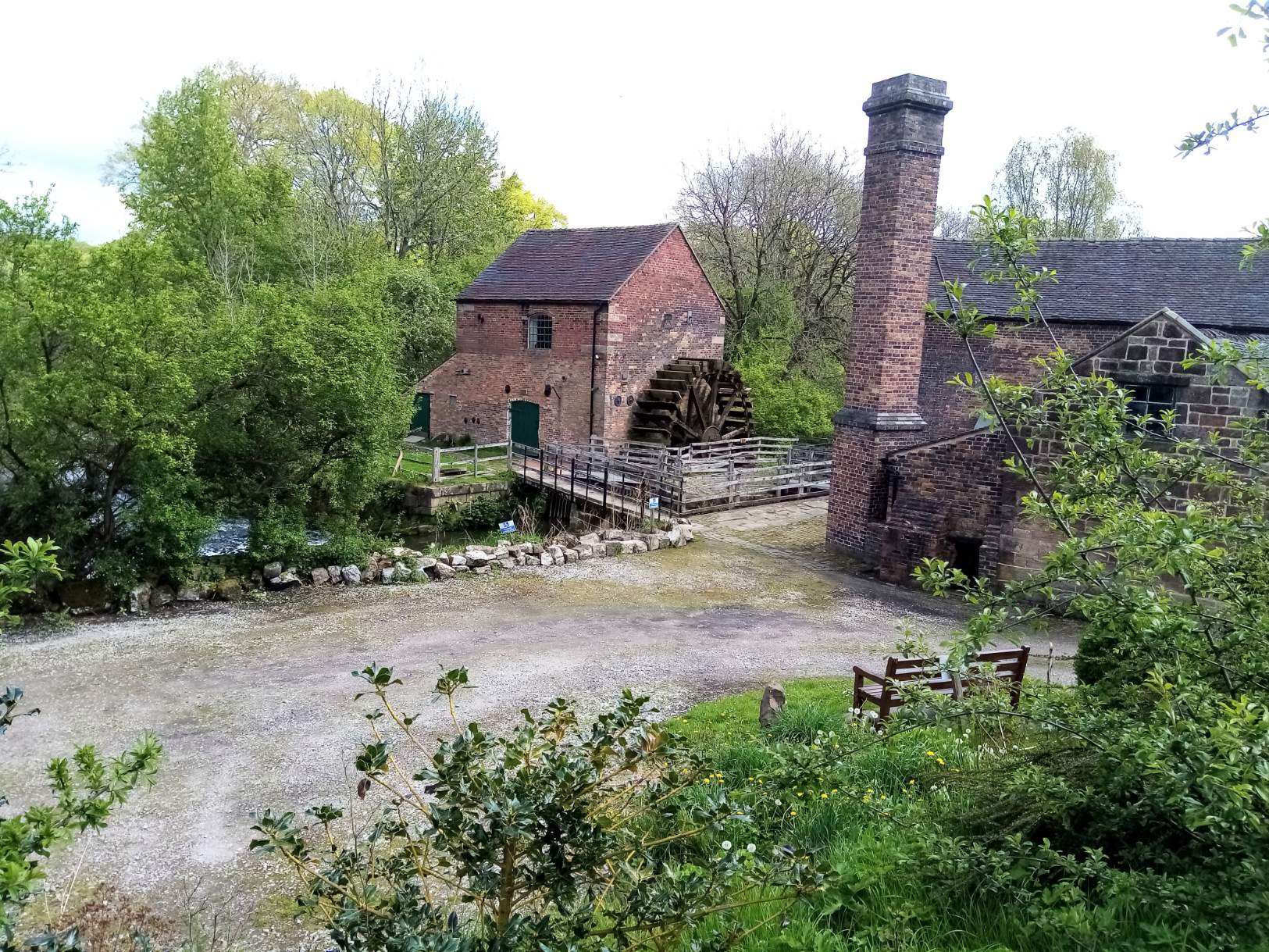 Jigsaw Puzzle | The mill at Cheddleton. | 130 pieces | Jigidi